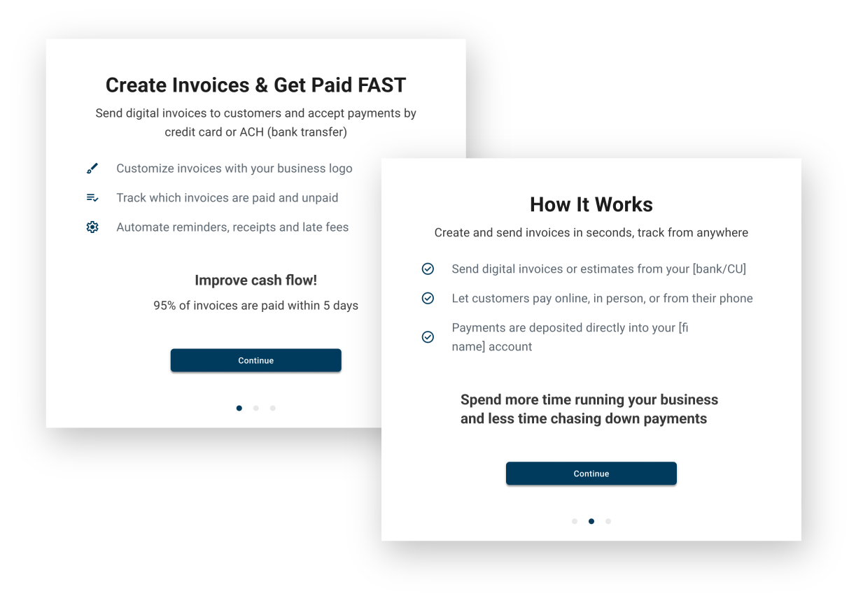 Product Update: Onboarding UI Modal Carousel